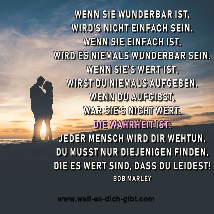 Bob Marley Zitate Liebe